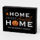 Home Sweet Haunted Home Personalized Halloween Wooden Box Sign | Zazzle