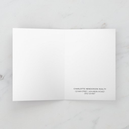 Home Sweet Home Client Appreciation Card | Zazzle