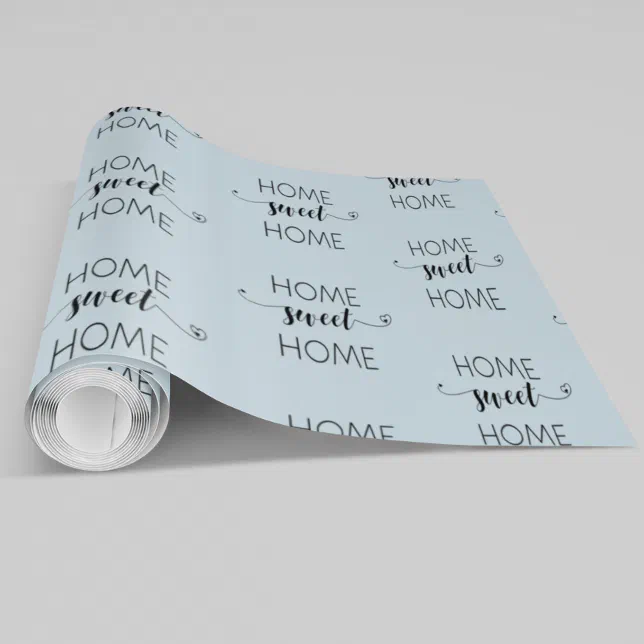 Home Sweet Home HouseWarming Gift Wrapping Paper | Zazzle