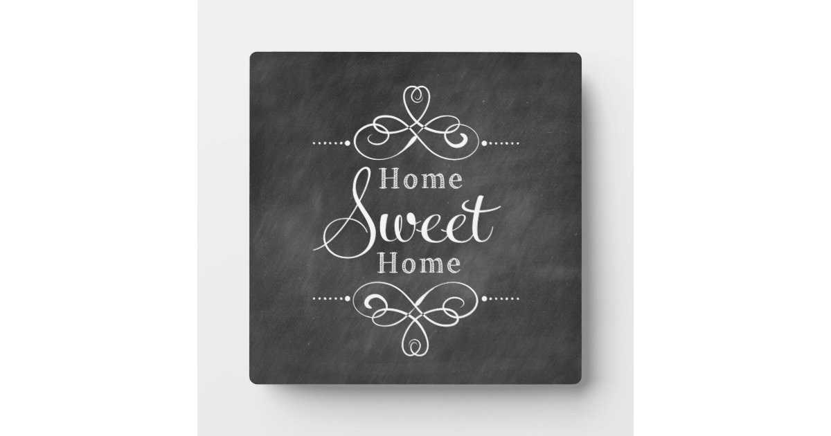 Home Sweet Home Plaque | Zazzle