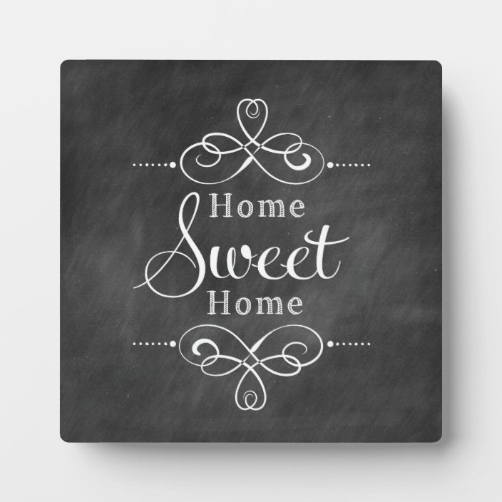 Home Sweet Home Plaque | Zazzle.com