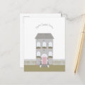 Home Sweet Home Quote House Illustration Card | Zazzle