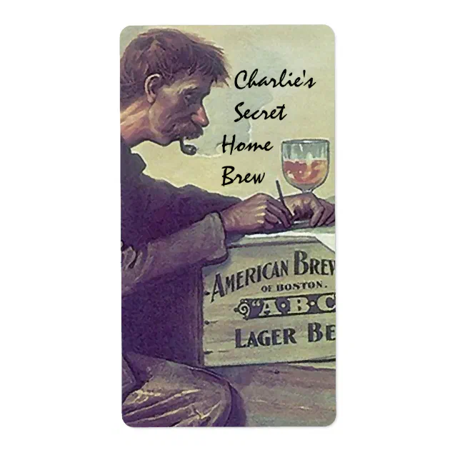 Homebrewing Supplies Beer Brewing homebrew Labels | Zazzle