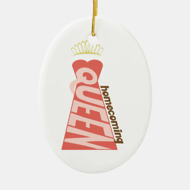 Homecoming Ceramic Ornament | Zazzle