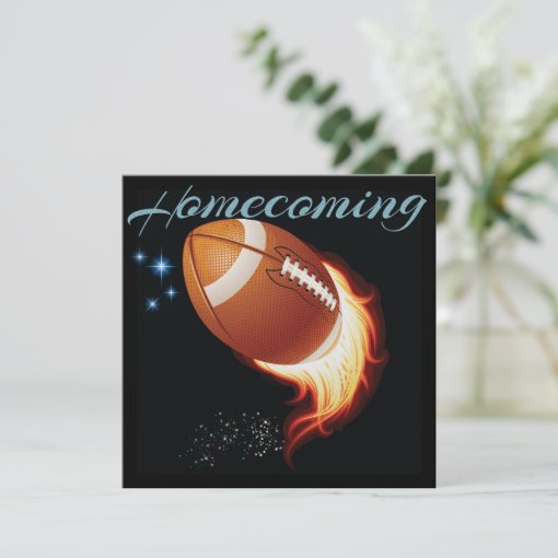 Homecoming Football Party Invitation | Zazzle