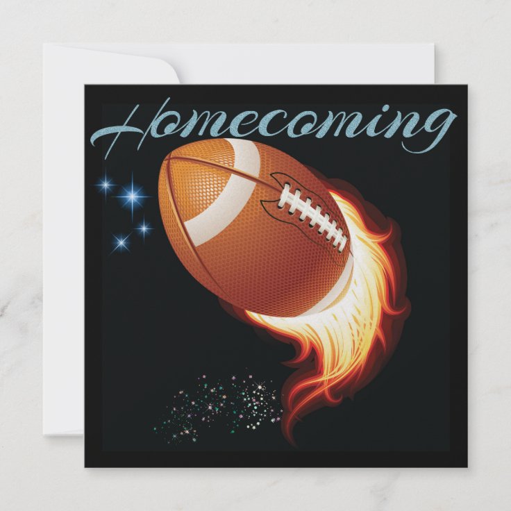 Homecoming Football Party Invitation | Zazzle