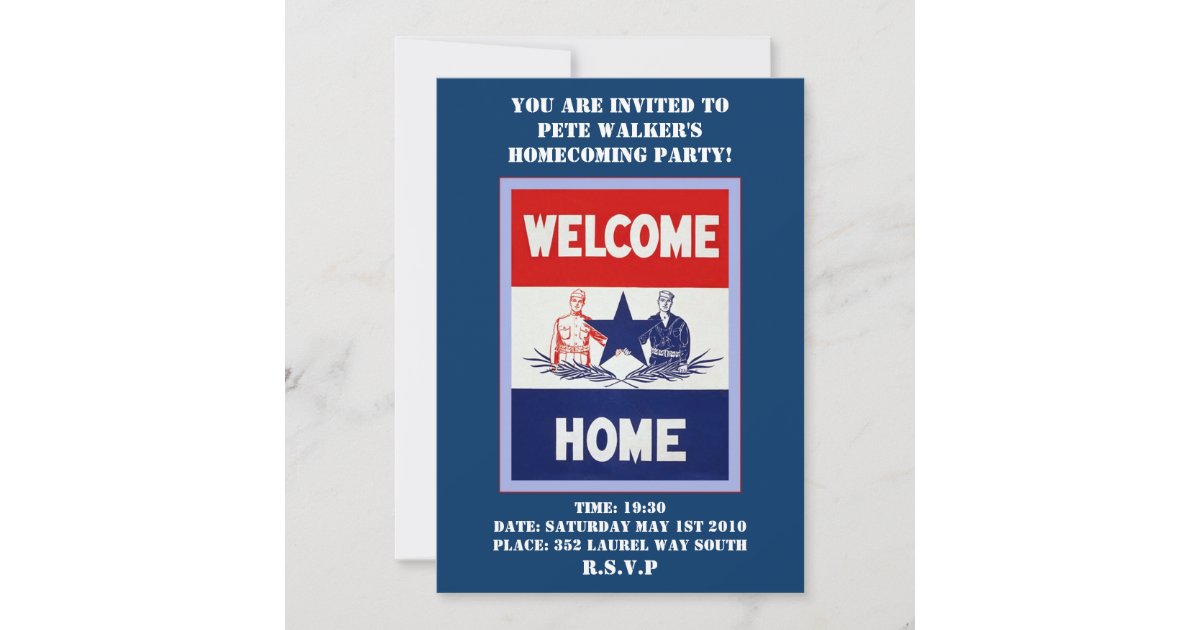 Homecoming Party Invitation | Zazzle