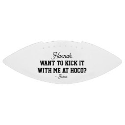 Homecoming Proposal HOCO Prom Proposal Ideas Football | Zazzle