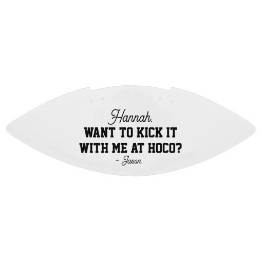 Homecoming Proposal HOCO Prom Proposal Ideas Football | Zazzle