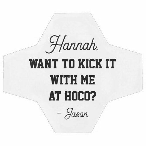 Homecoming Proposal or Prom Proposal Ideas Soccer Ball | Zazzle