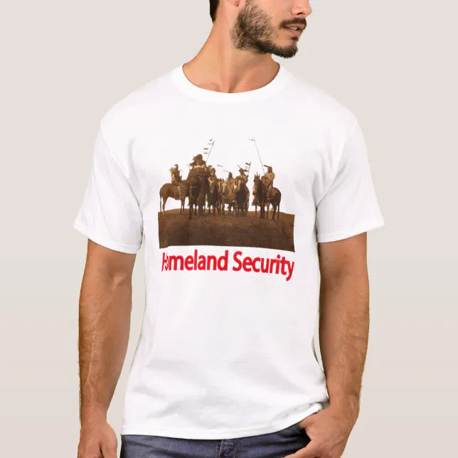 Homeland Security Native Americans T-Shirt | Zazzle