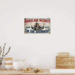 Homeland Security Poster | Zazzle