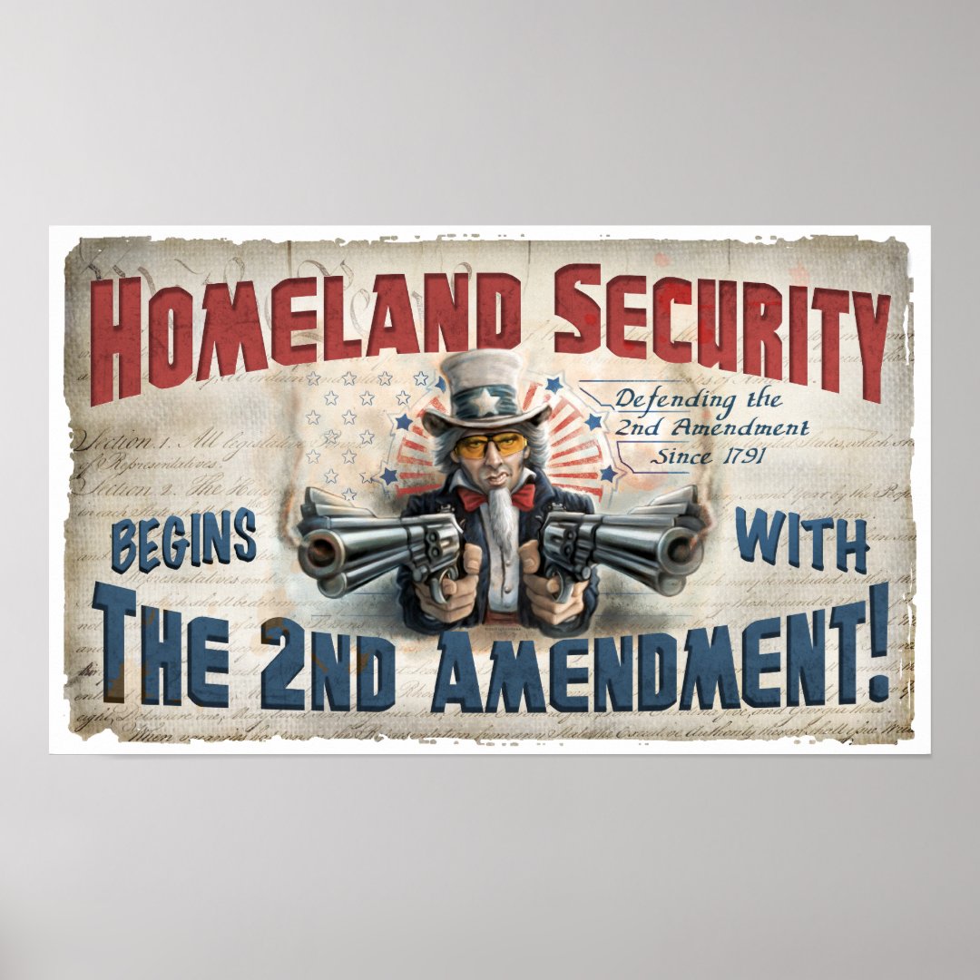 Homeland Security Poster | Zazzle