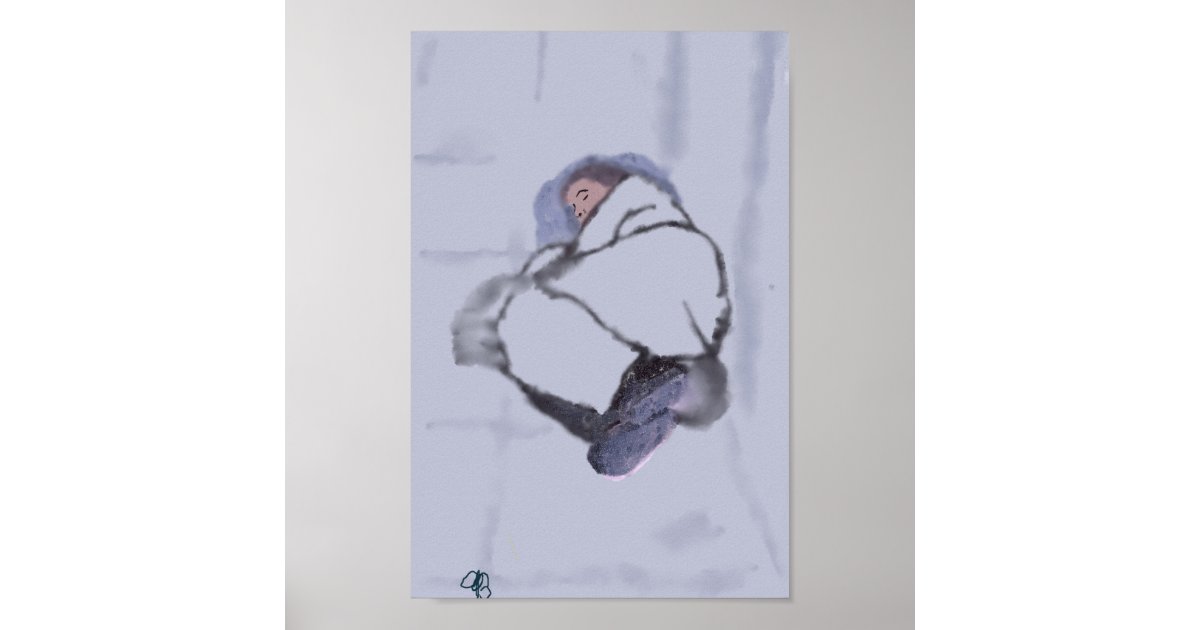 Homeless Person in Toronto Poster | Zazzle
