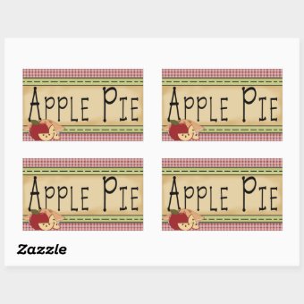 Homemade apple pie fun sticker | Zazzle
