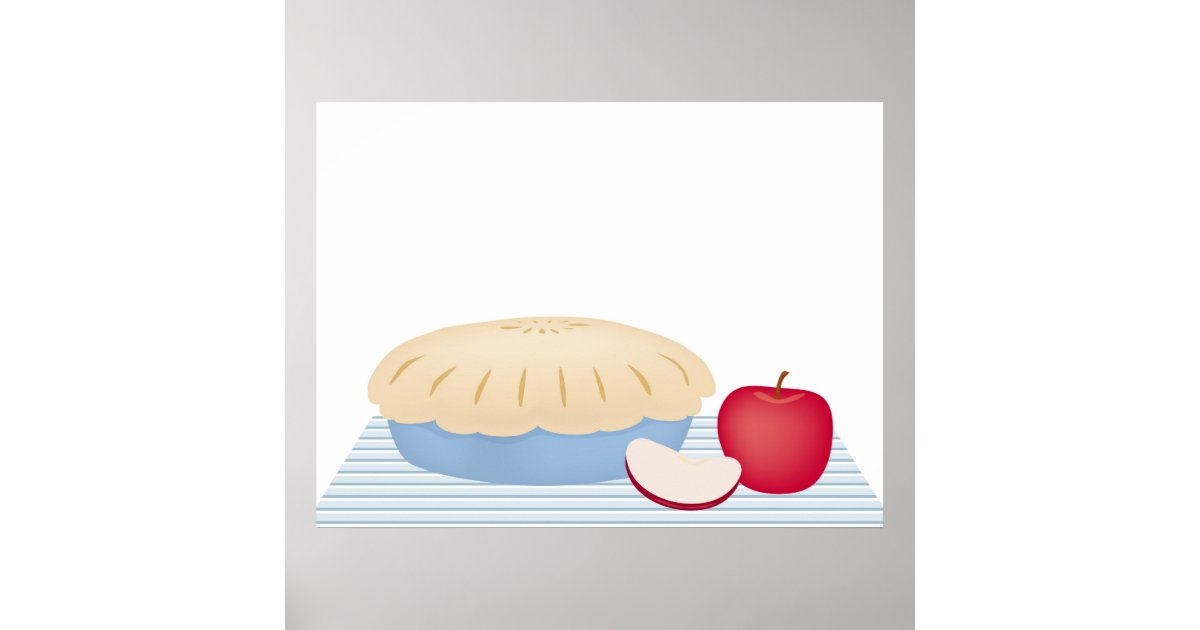 Homemade Apple Pie Poster | Zazzle
