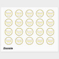 Homemade Banana Bread by Classic Round Sticker | Zazzle
