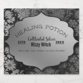 Homemade COLLOIDAL SILVER DIY Bottle Labels Custom | Zazzle
