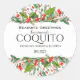 Homemade Coquito Personalized Classic Round Sticker | Zazzle