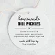 Homemade Dill Pickle Jar Label Tag | Zazzle