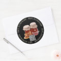 Homemade Honey QR Code Classic Round Sticker | Zazzle