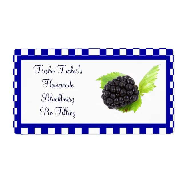 Homemade Jelly/Jam Label | Zazzle