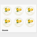 Homemade Lemon Curd Label | White | Zazzle