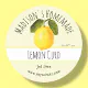 Homemade Lemon Curd Labels | Zazzle