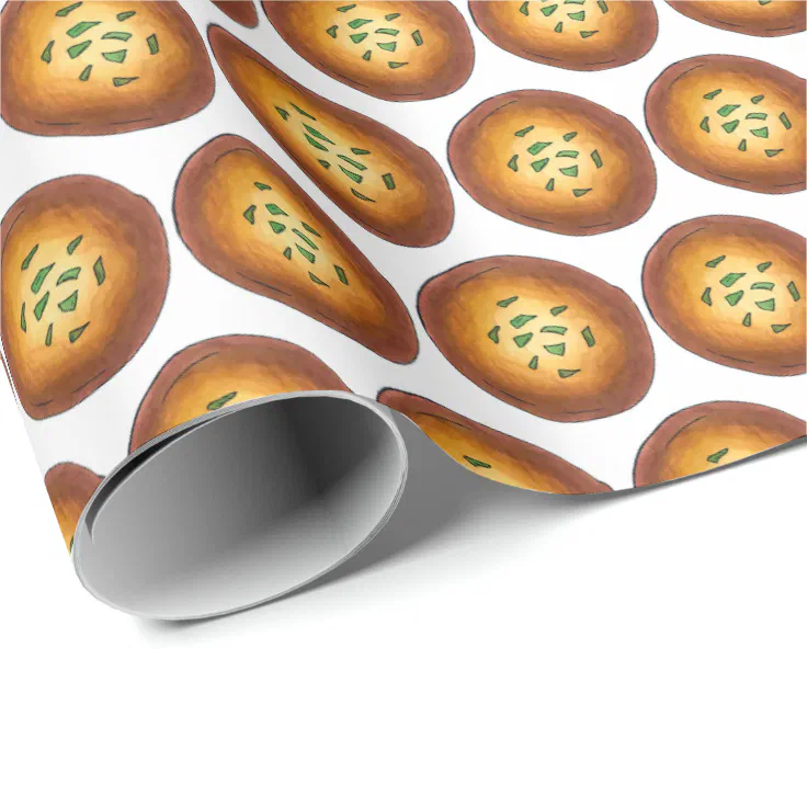 Homemade Malpua Indian Pancake Mithai Sweets Wrapping Paper | Zazzle