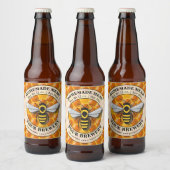 Homemade Mead Template Beer Bottle Label | Zazzle