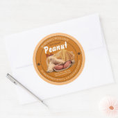 Homemade Peanut Butter Labels Sticker | Zazzle