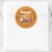 Homemade Peanut Butter Labels Sticker | Zazzle