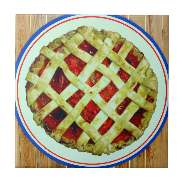homemade pie tile | Zazzle