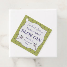 Homemade Sloe Gin label | Zazzle