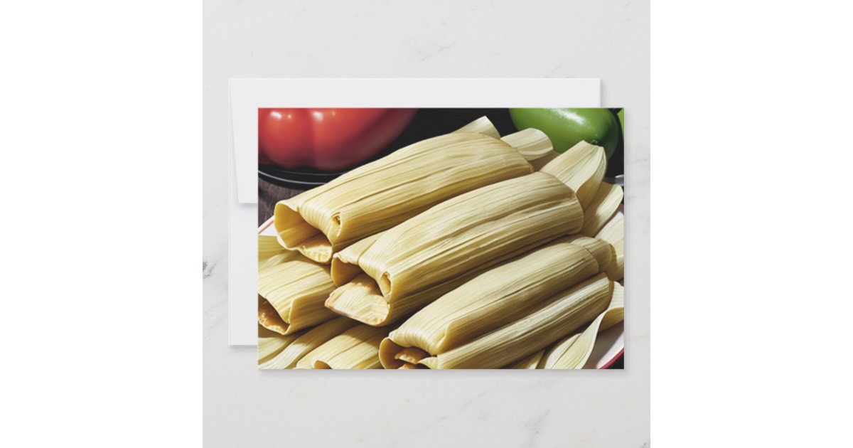 homemade tamales invitation | Zazzle