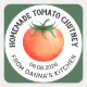 Homemade Tomato Chutney label with red tomato | Zazzle