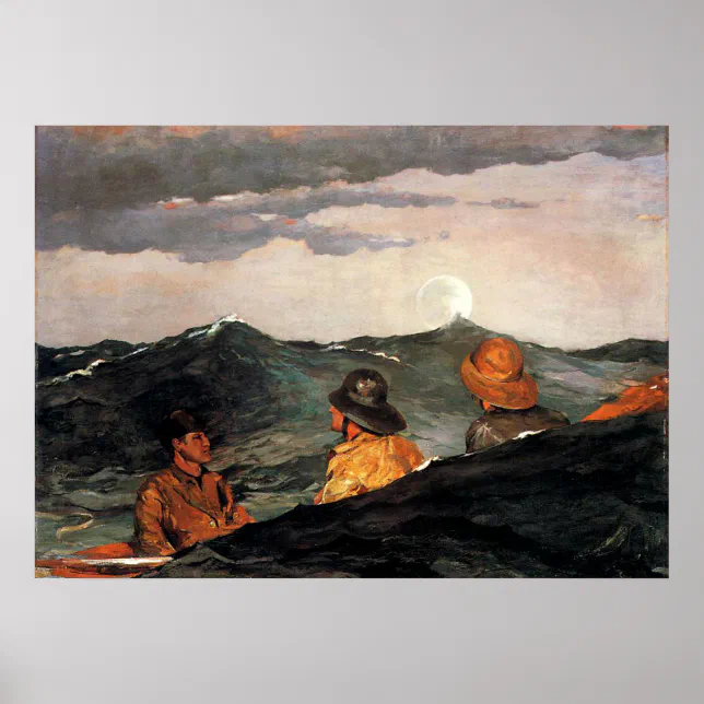 Homer - Kissing the Moon Poster | Zazzle