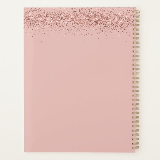 Homeschool Portfolio Organization Glitter Planner | Zazzle