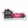 HomeSmart Personalized ReaCustom-Cut Vinyl Sticker | Zazzle