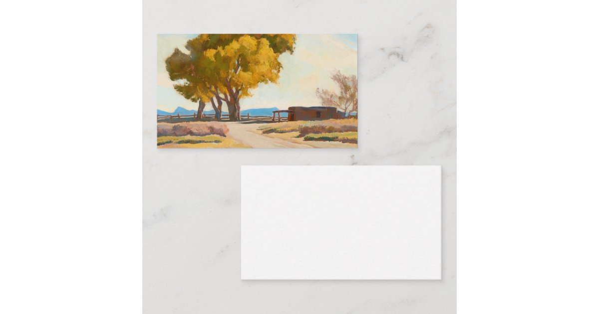 Homestead by Maynard Dixon Business Card | Zazzle