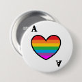 homoromantic Asexual Ace Button | Zazzle