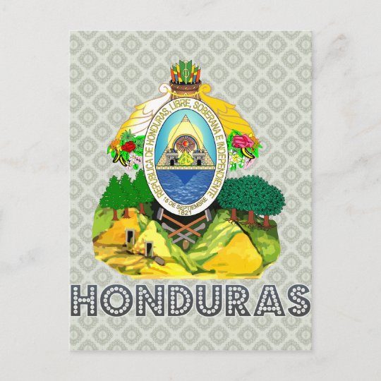 Honduras Coat of Arms Postcard | Zazzle.com