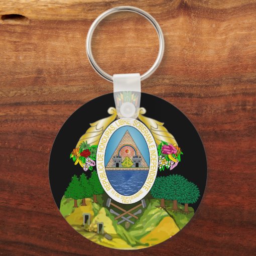 honduras emblem keychain | Zazzle