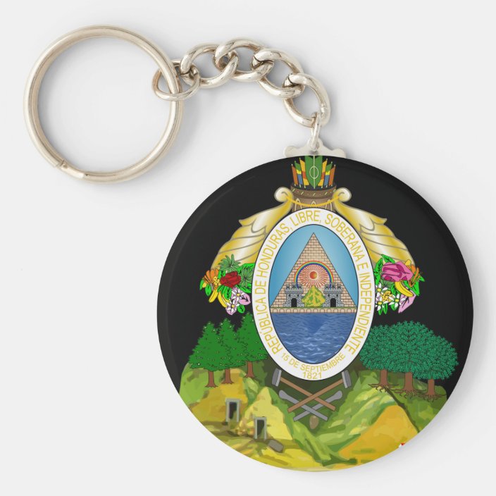 honduras emblem keychain | Zazzle.com