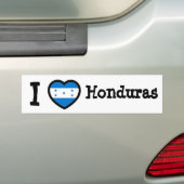 Honduras Flag Bumper Sticker | Zazzle