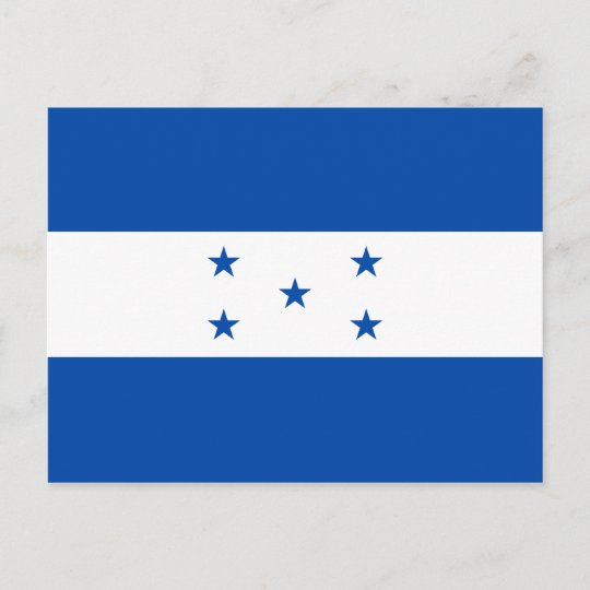 Honduras Flag Postcard | Zazzle.com