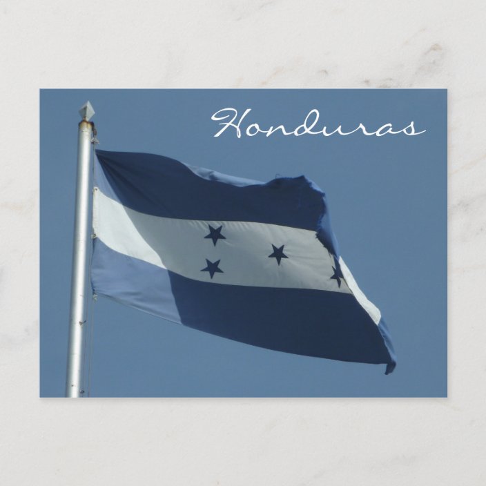 honduras flag postcard | Zazzle.com