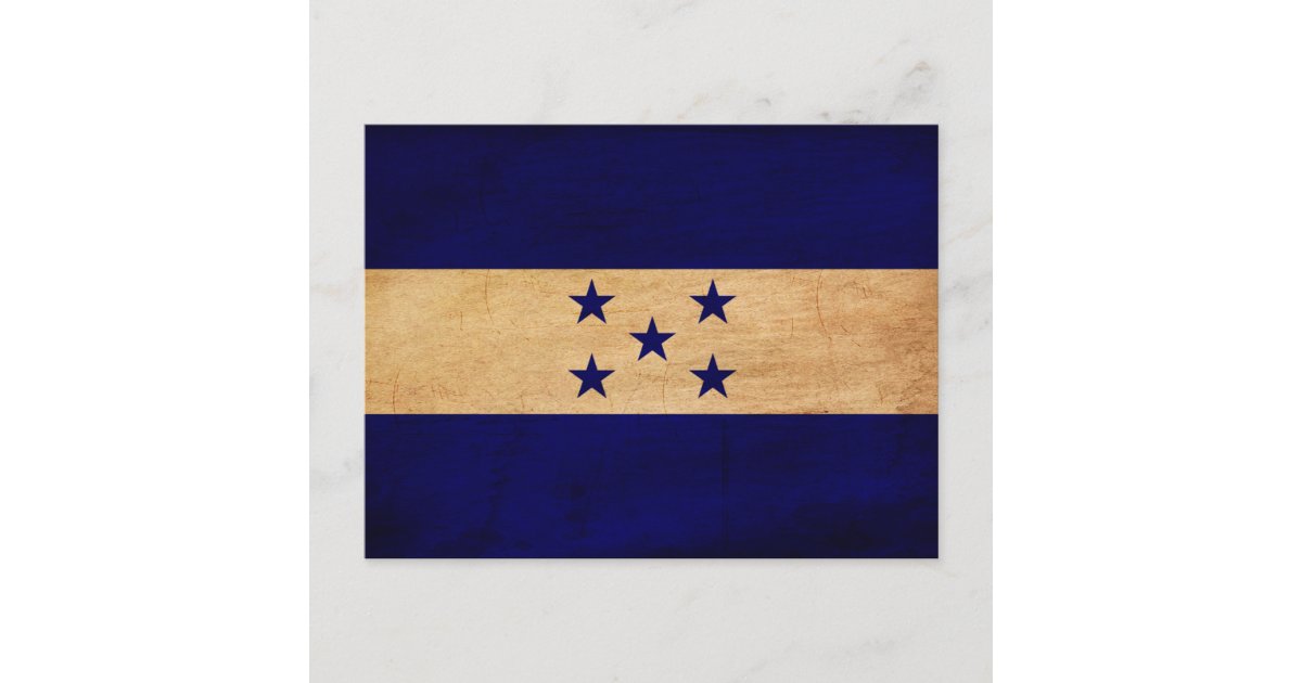 Honduras Flag Postcard | Zazzle