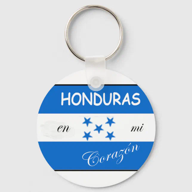 Honduras Llavero Keyring | Zazzle