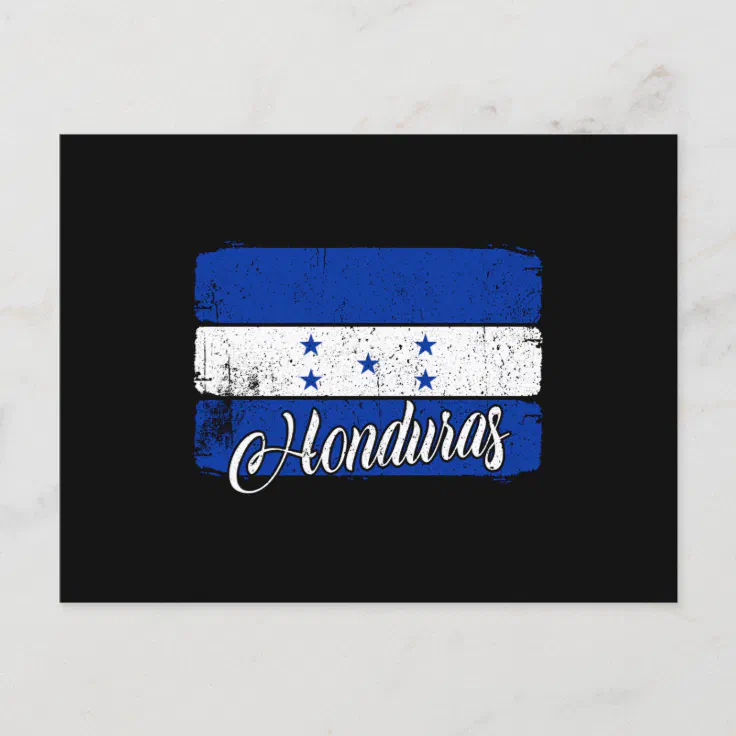 Honduras National Flag Honduras Postcard | Zazzle